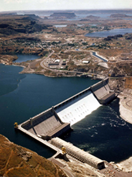 The Kootenai Journal • Aerial view of Grand Coulee Dam, Washington ...
