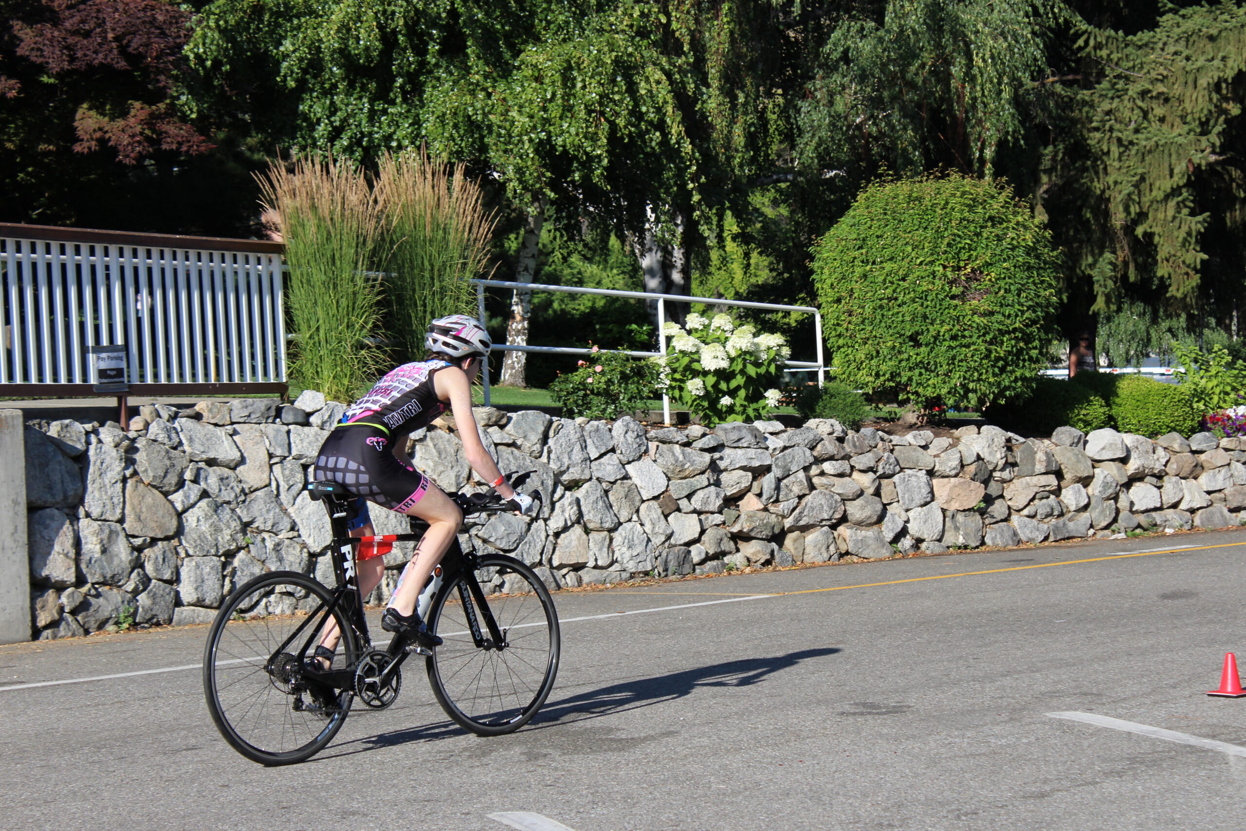 The Kootenai Journal • Reegan begins bike portion of ChelanMan